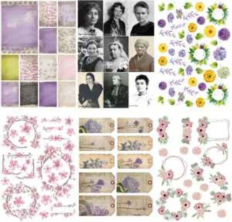 Independent Women Papercraft Collection - Etsy
