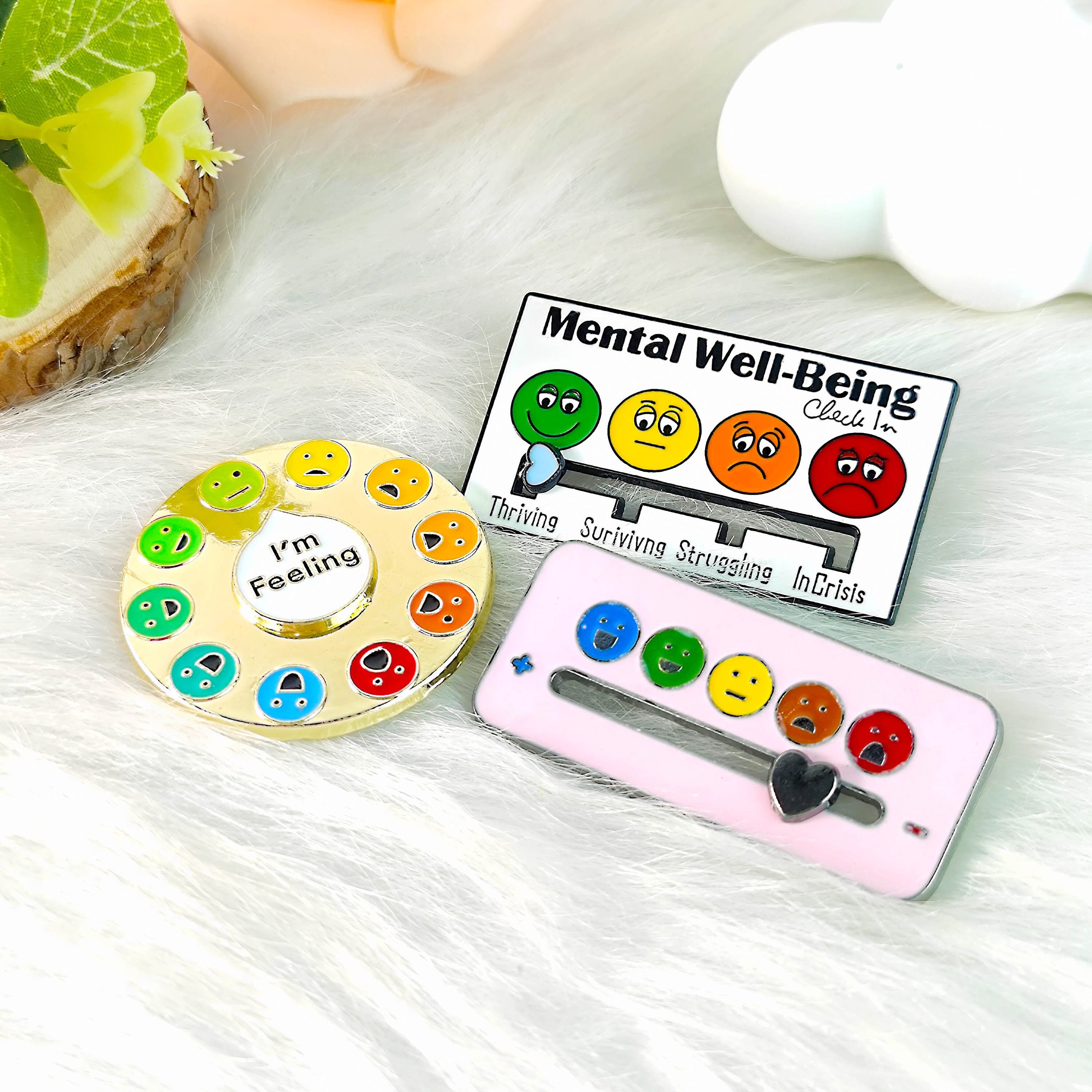 Mental Health Pins and Buttons That Send Powerful Messages