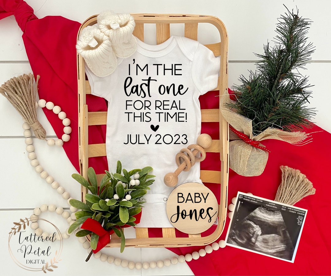 Last Baby Digital Pregnancy Announcement Grand Finale - Etsy