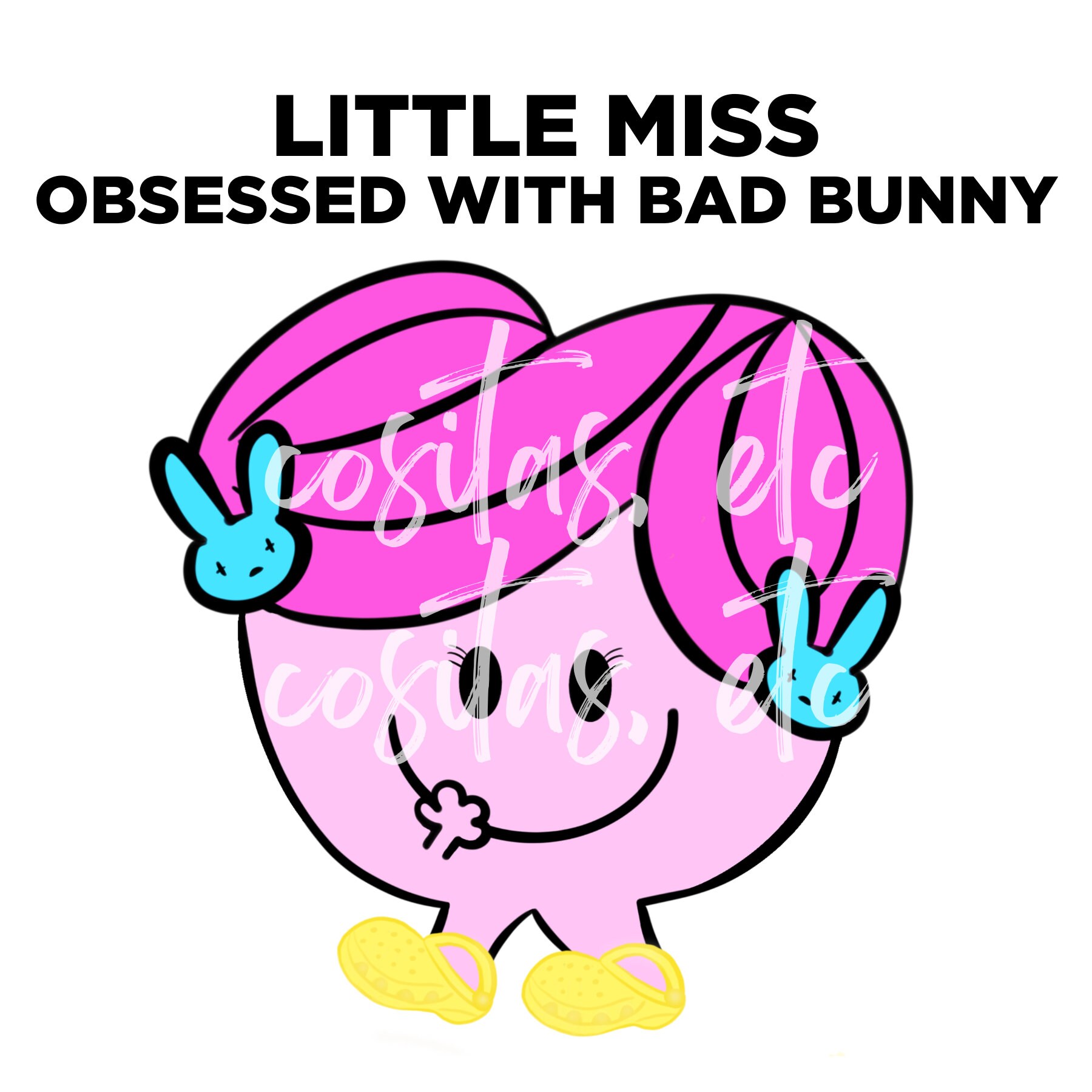 Little Miss Bad Bunny PNG PDF Bundle - Etsy