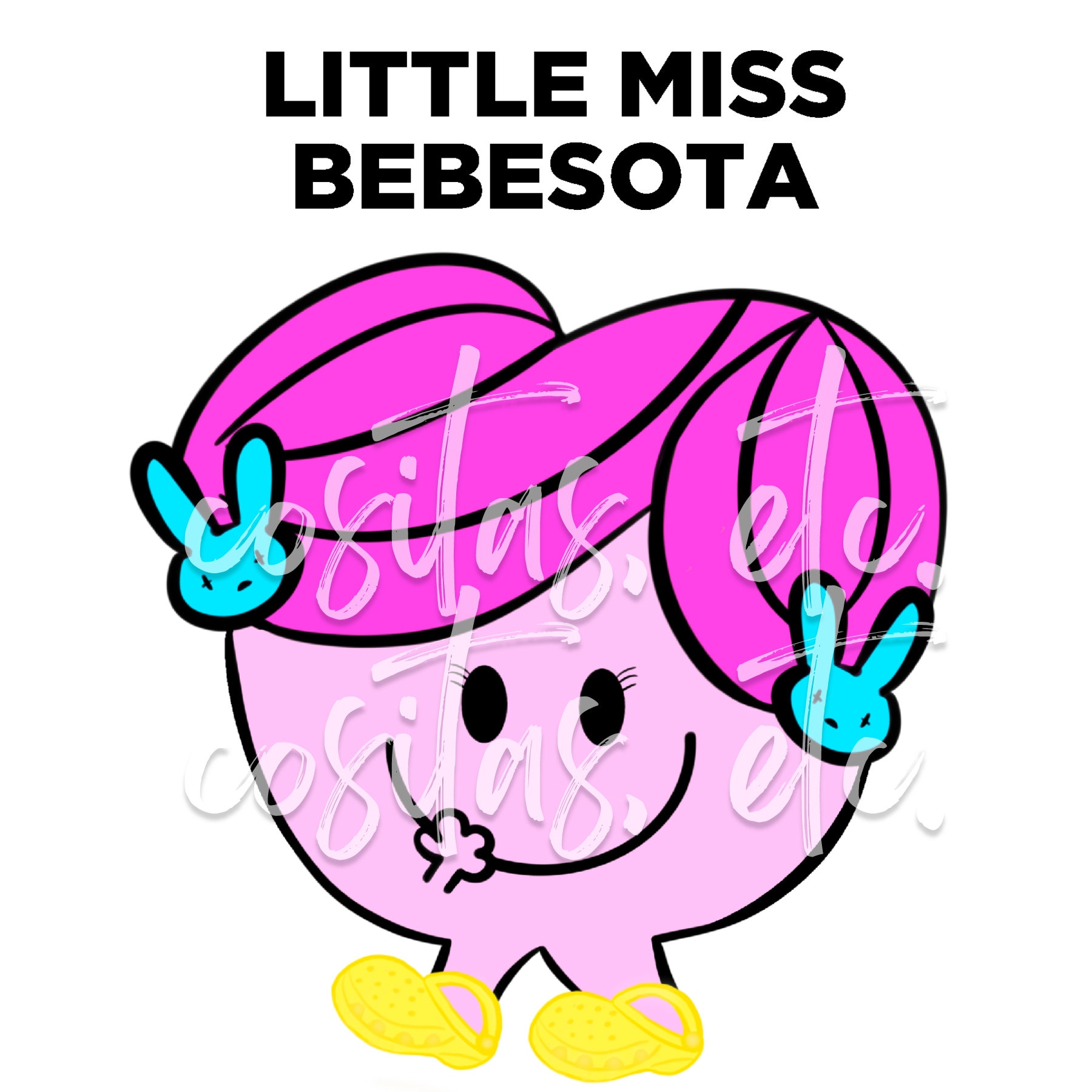 Little Miss Bad Bunny PNG PDF Bundle - Etsy