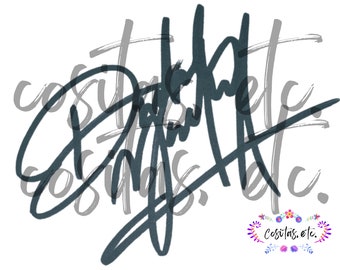 Karol G Signature Autograph PNG SVG PDF Use for Shirt Designs, Custom ...