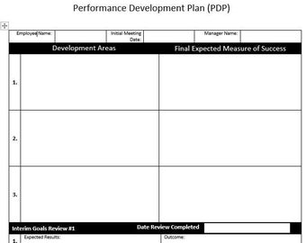 Professional Development Plan Workbook - Etsy