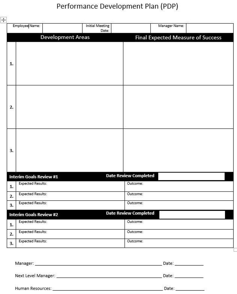 Performance Development Plan - Etsy