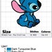 Stitch Machine Embroidery Design File, Lilo and Stitch Embroidery, Cute ...