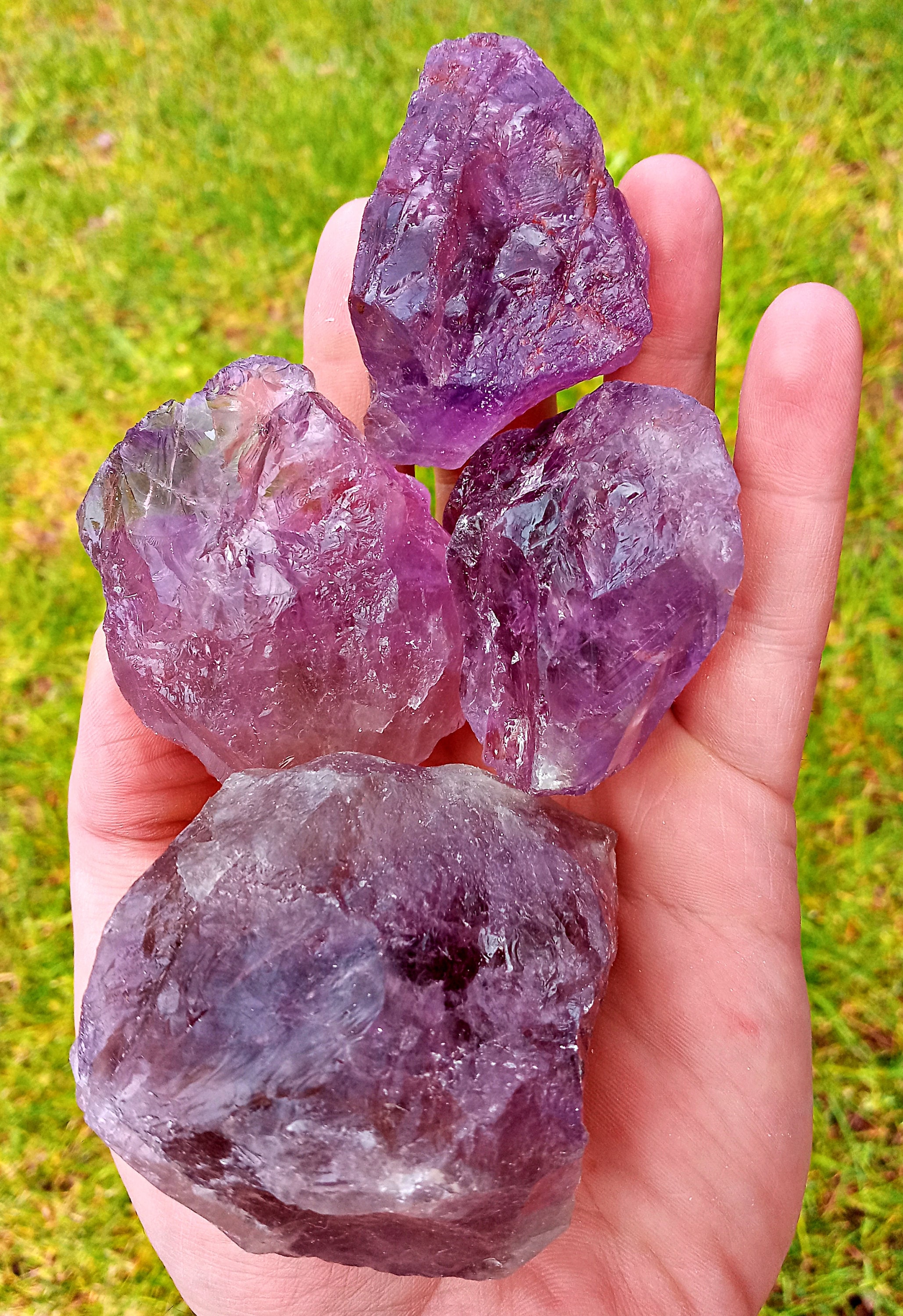 Translucent Purple Stone