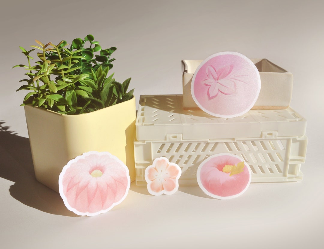 Mochi Sticker Pack | Cute Asian Food Stickers | Japanese Dessert ...