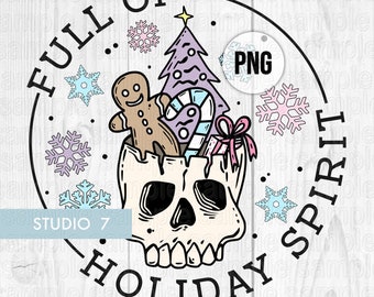 Christmas Skellie Png - Etsy