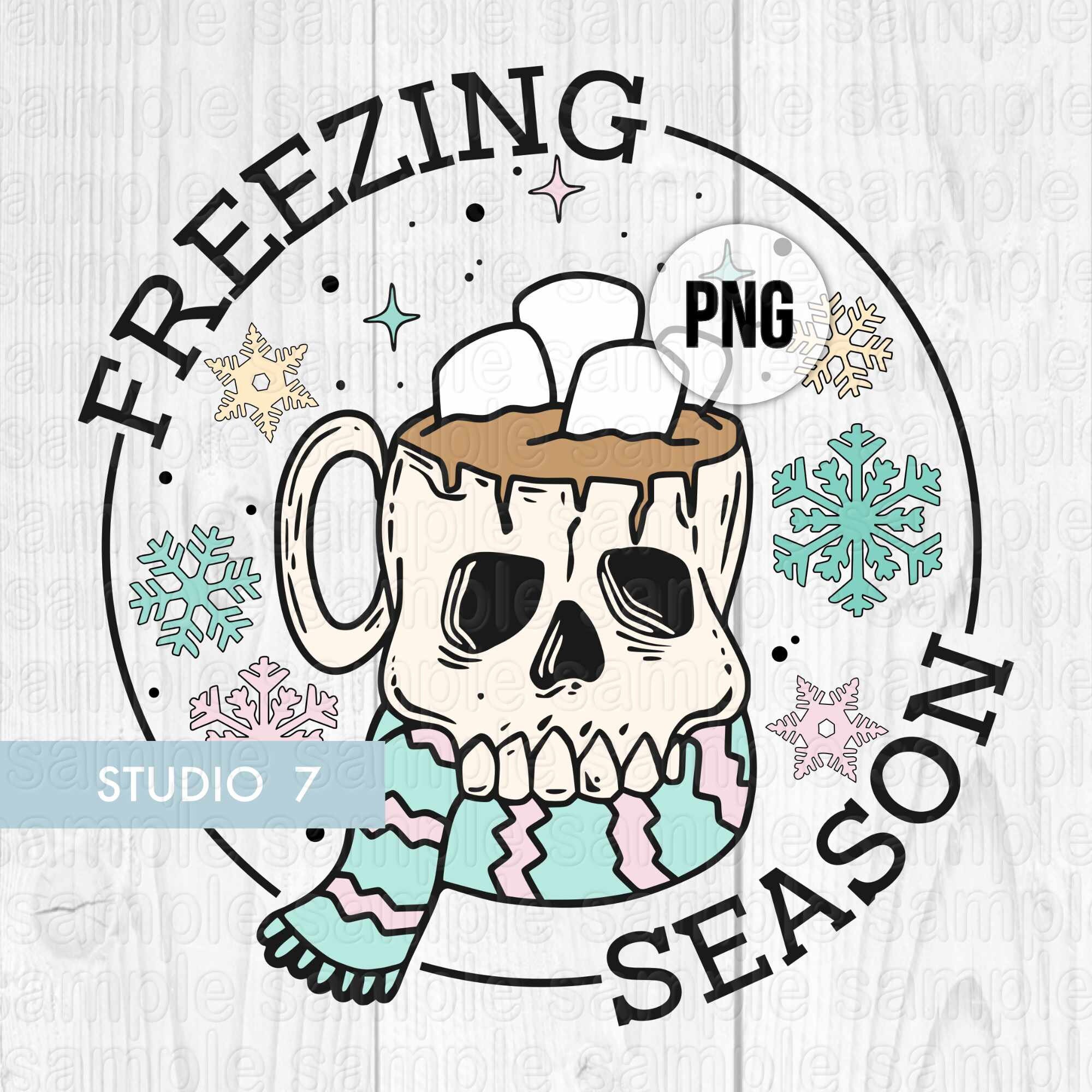 Freezing Season Mug Png, Sublimation, Printable, Digital Download ...