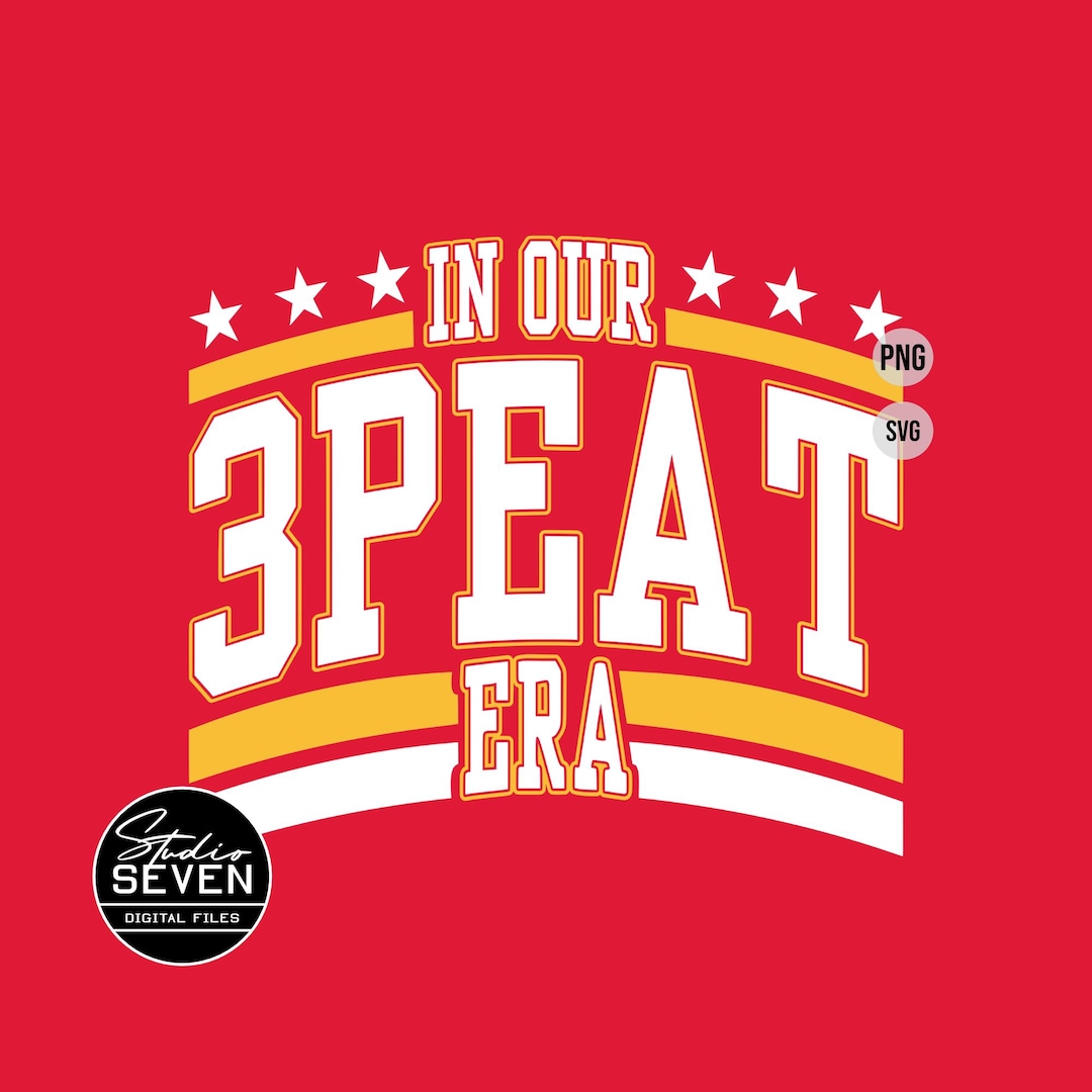 In Our 3peat Era Png, Svg, White, Yellow, Game Day, Game Time ...
