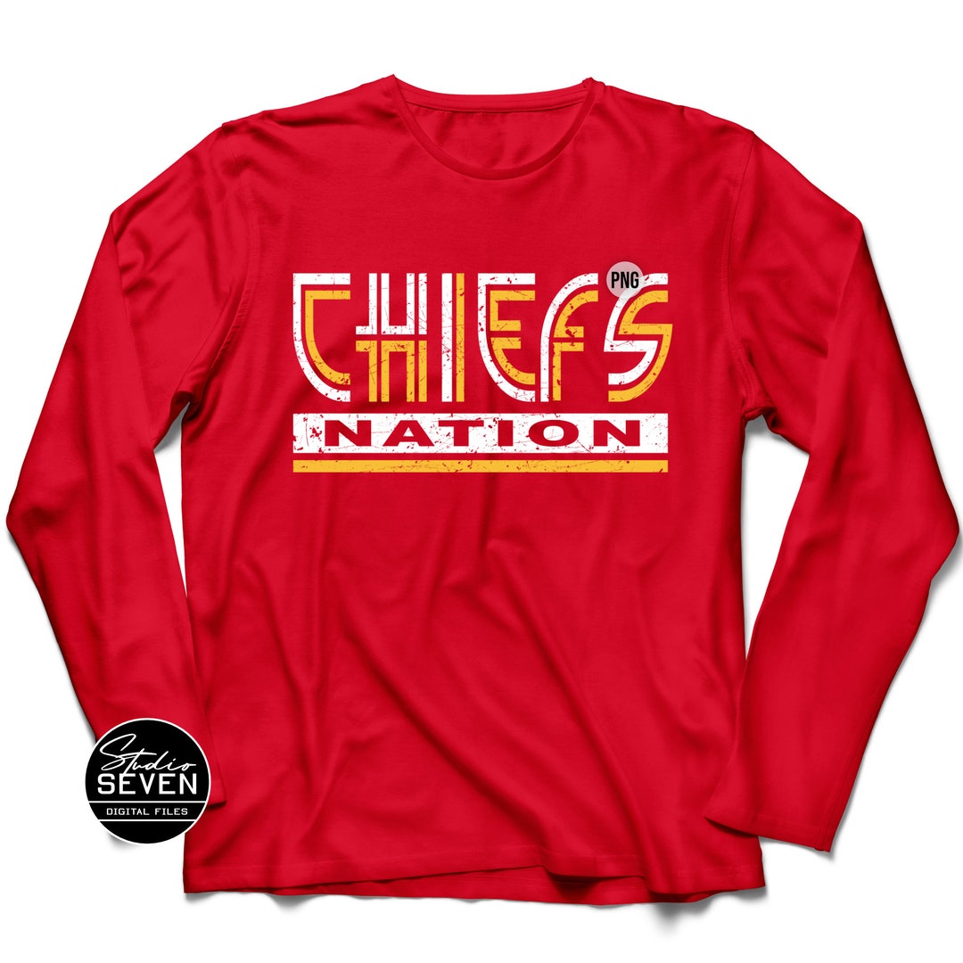 Chiefs Nation Png, Svg, Printable, Cricut File, Digital, Retro - Etsy