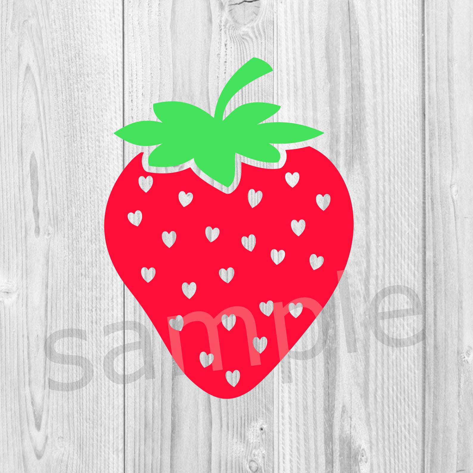 Strawberry Instant Digital Download SVG PNG EPS Files - Etsy