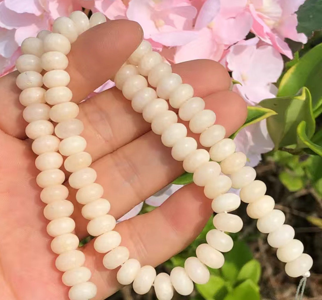 5x8mm, Lightest Yellow Jade, Natural Stone, 15 Inch Strand, 70 Beads - Etsy