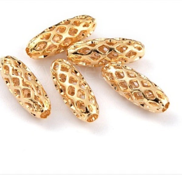 Brass Tube Beads - Etsy