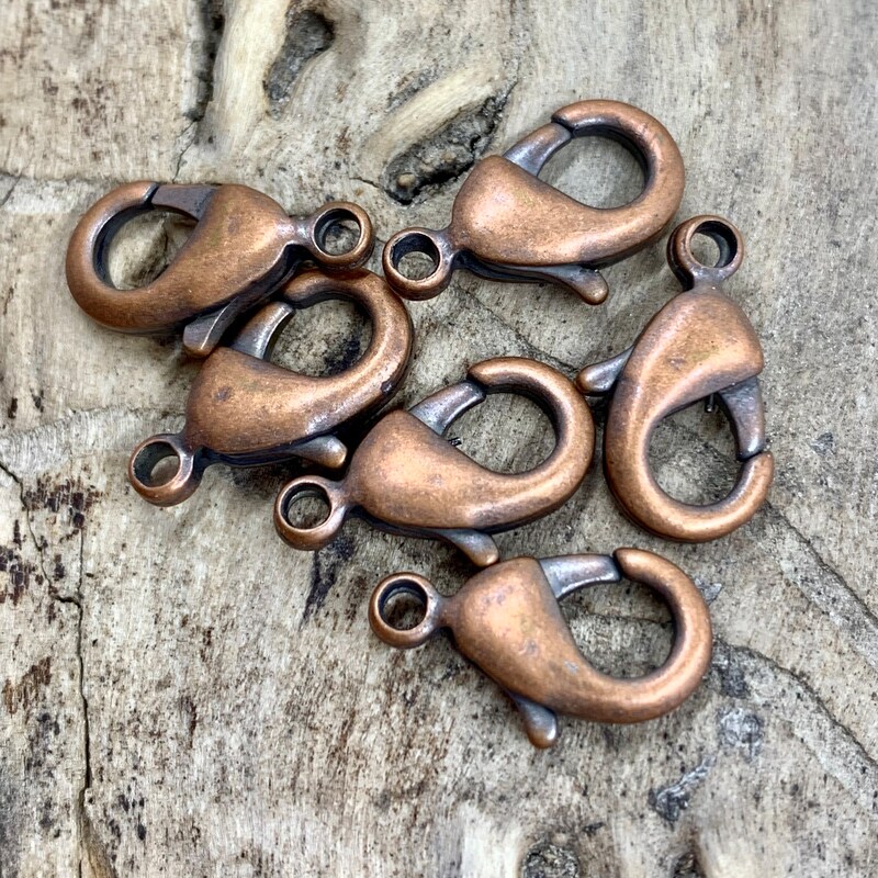 Copper Lobster Clasp - Etsy