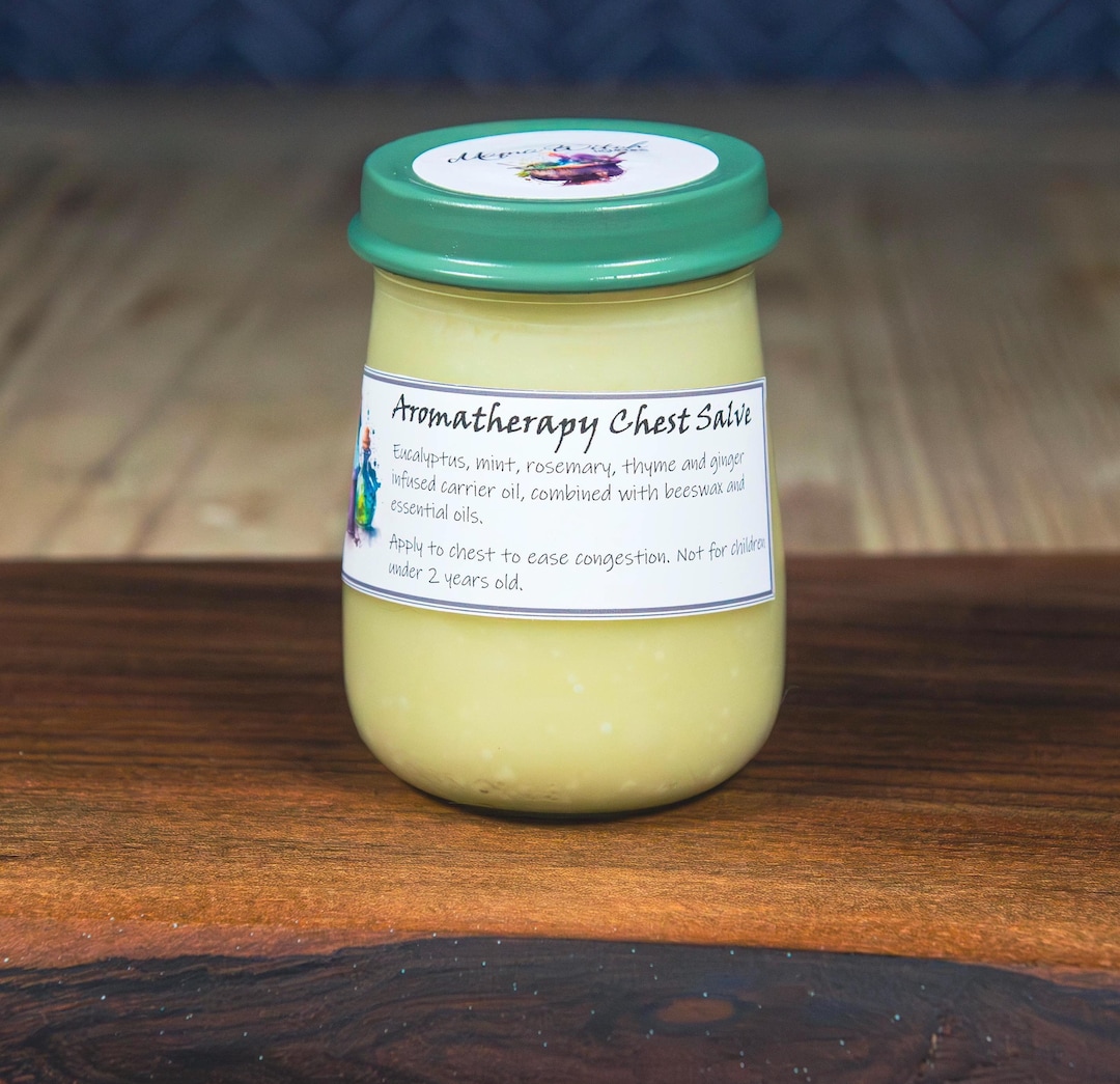 Aromatherapy Salve: Eucalyptus, Peppermint, Rosemary, Thyme and Ginger ...