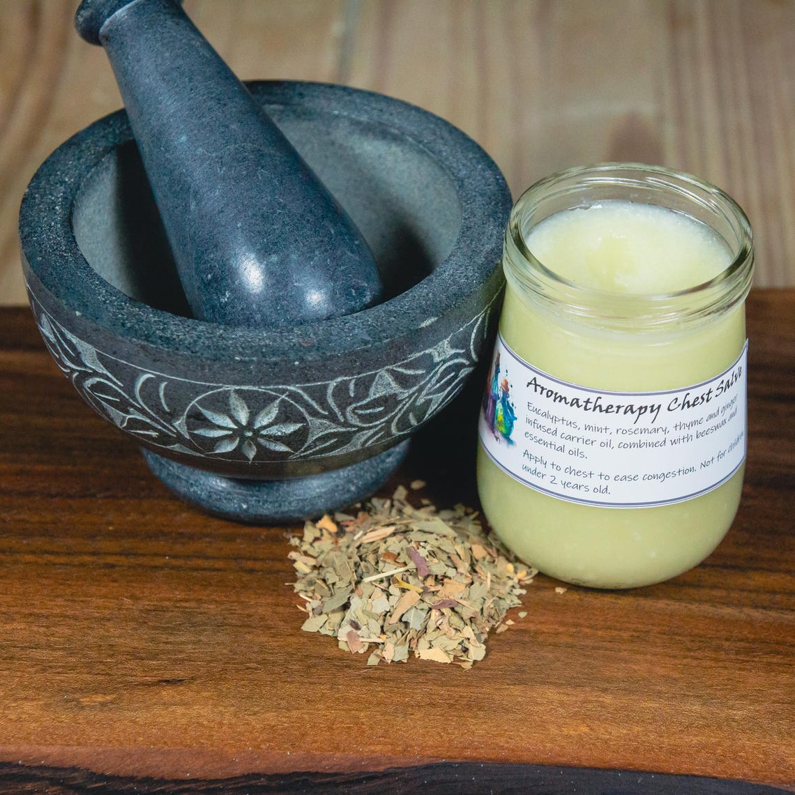 Aromatherapy Salve: Eucalyptus, Peppermint, Rosemary, Thyme and Ginger ...