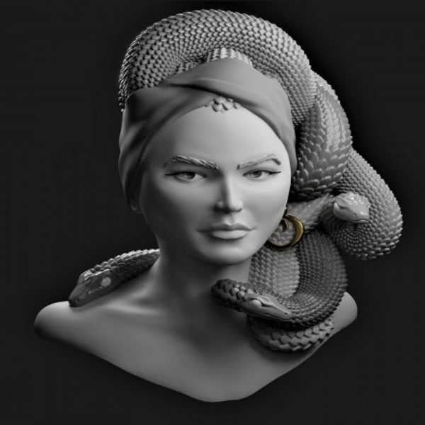 Medusa Stl - Etsy