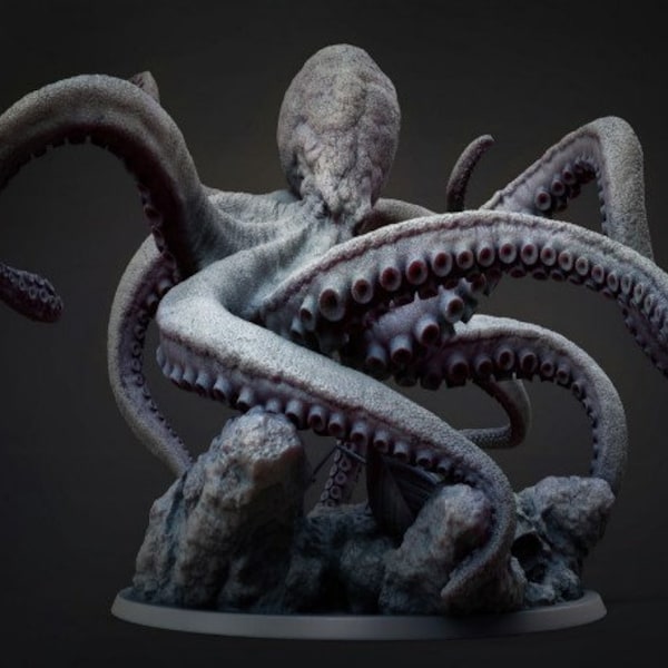 Kraken Stl File - Etsy
