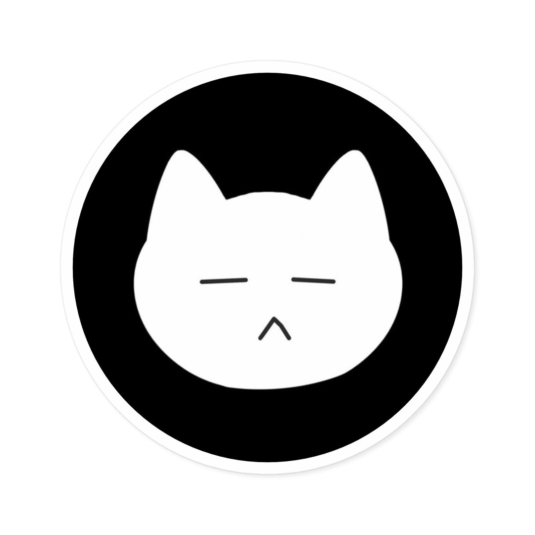 BTS SUGA Cat Sticker- Yoongi Fan Art, K-pop Vinyl Decal, Cute Min ...