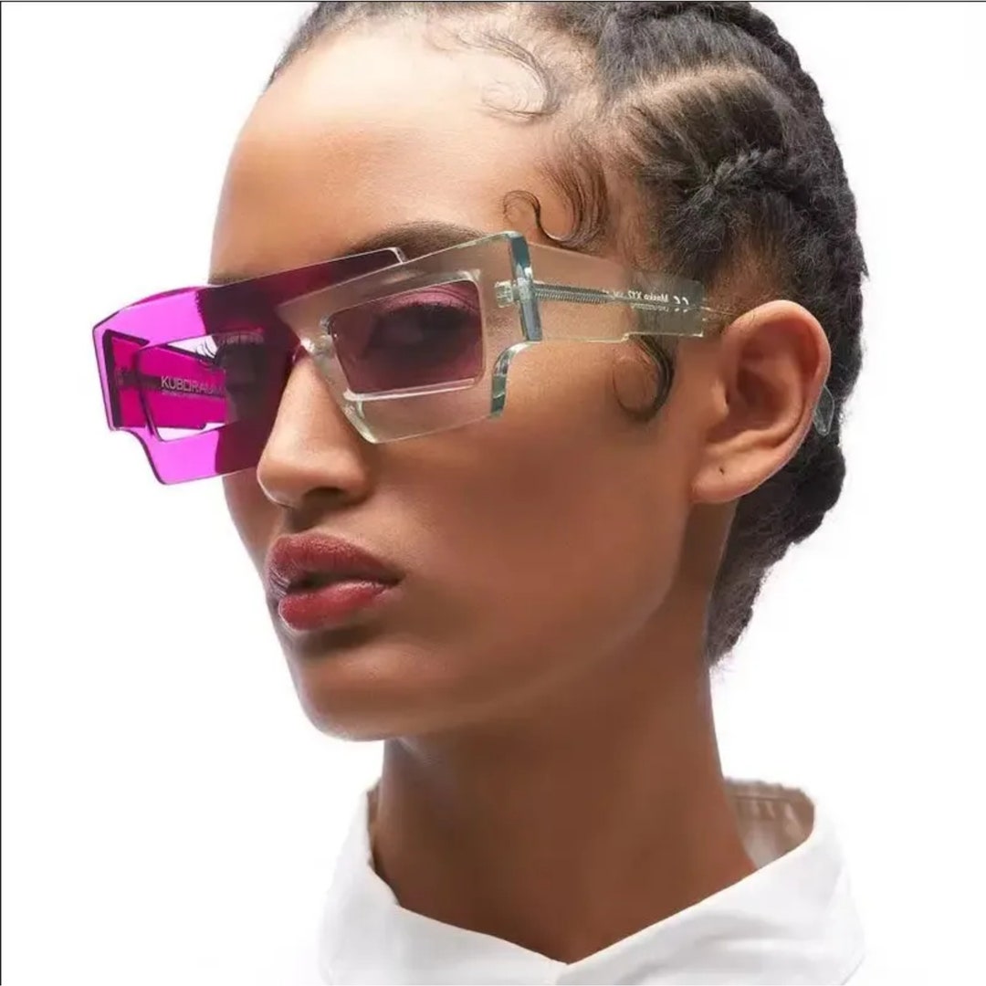 Unisex Shades Streetwear Sunglasses Square Full Frame Shades - Etsy