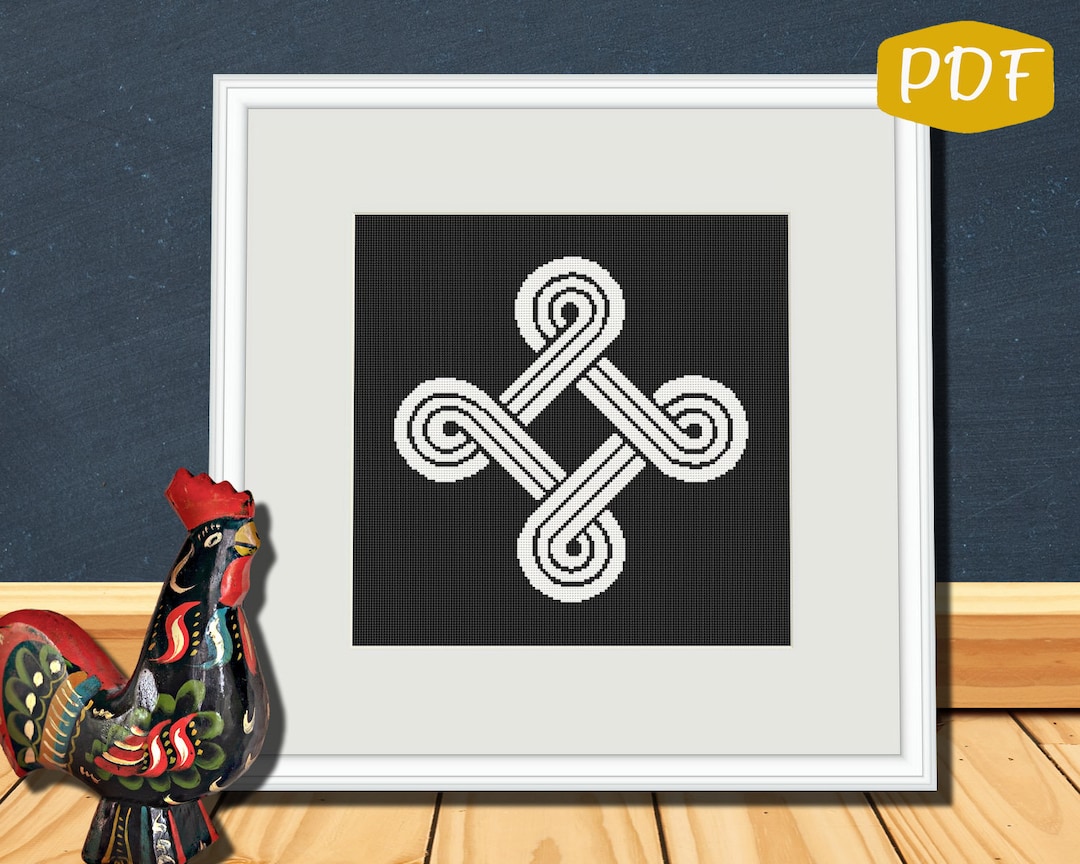 St. John Nordic Finnish Viking Symbol Looped Cross Nordic Viking Symbol ...