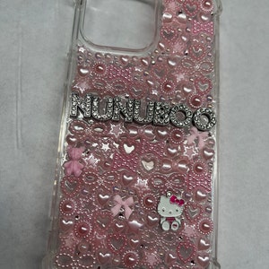 Custom Hello Kitty Phone Case // Personalised Charm Phone Case for All ...