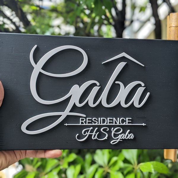 House Name Plate - Etsy