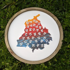 Punjabi - Gurmukhi Alphabets - Etsy