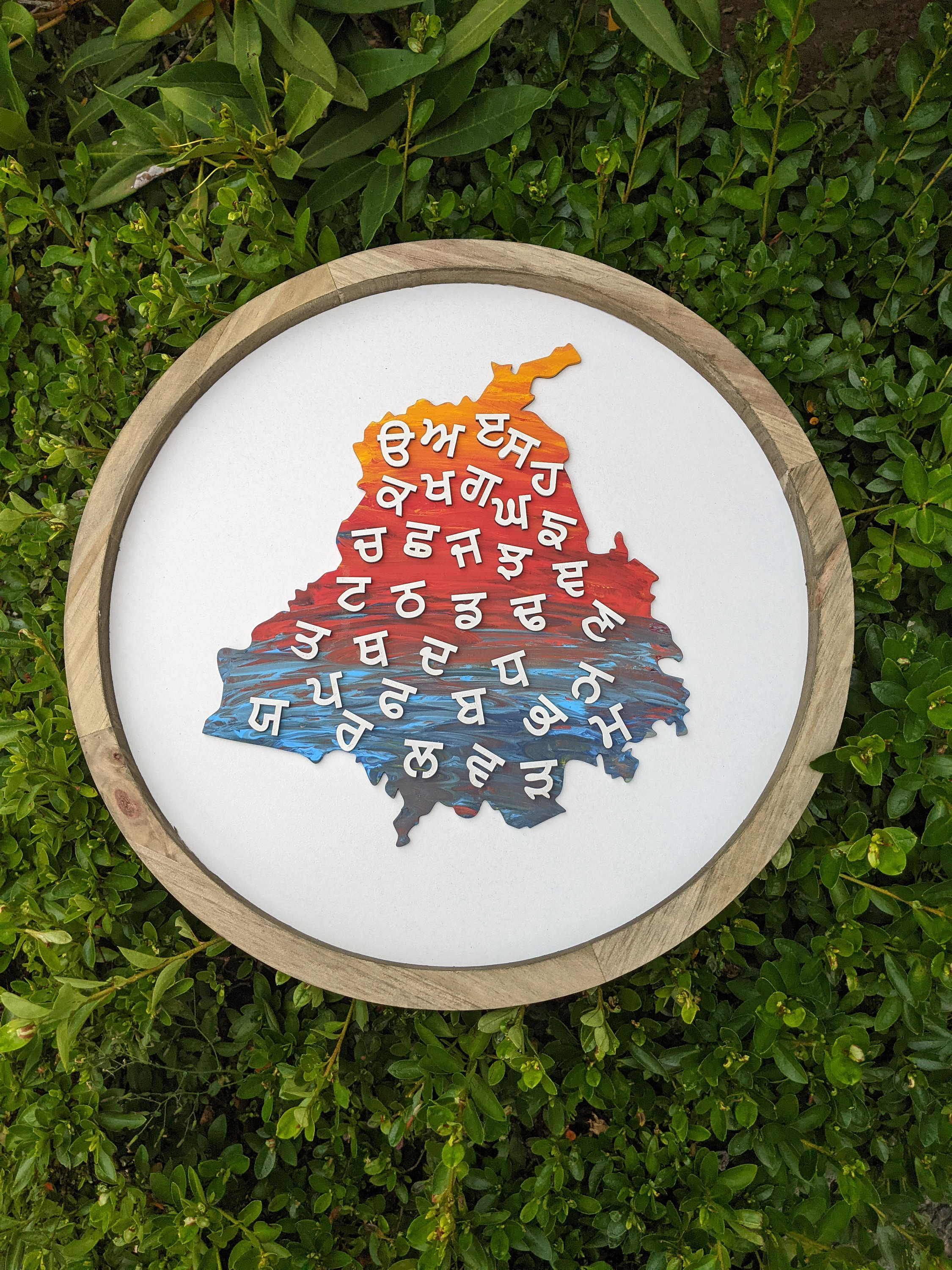 Punjabi - Gurmukhi Alphabets - Etsy