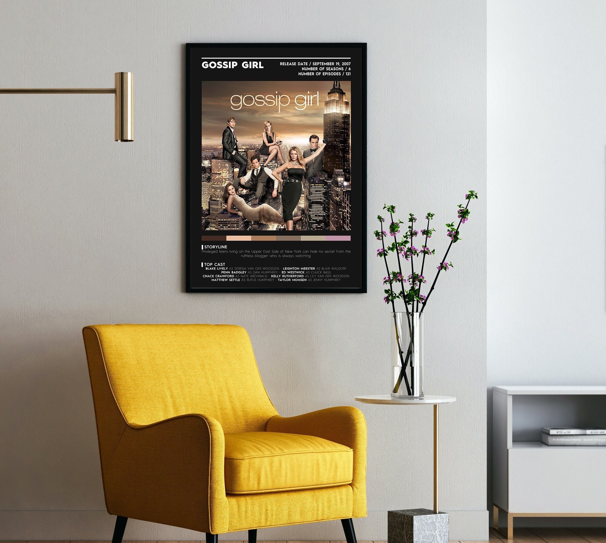 Gossip Girl TV Poster / TV Show Poster sold by DanieNilsson | SKU ...