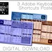 Keyboard Shortcuts Posters 3 Pack - Premiere, Photoshop, & Illustrator ...