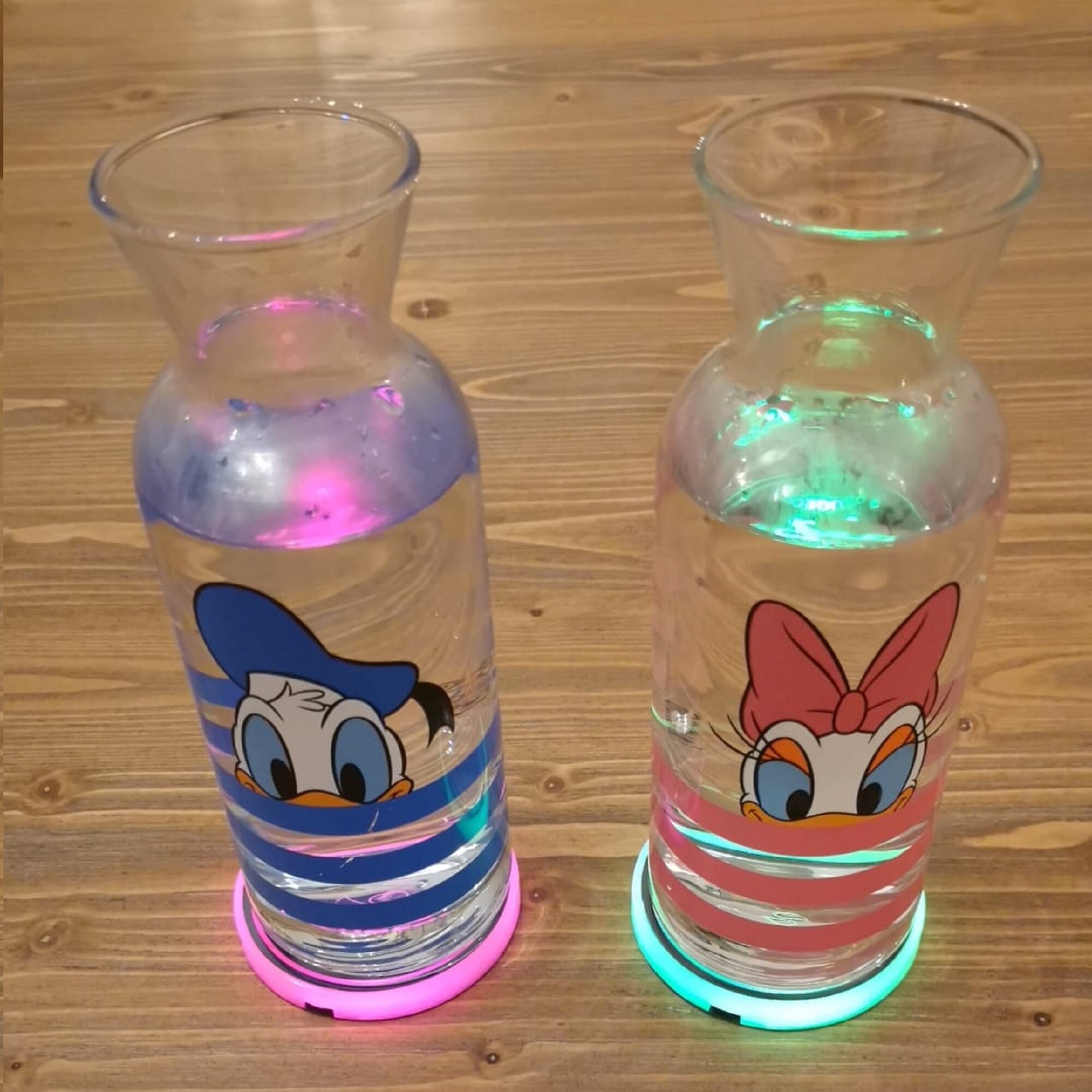 Kia Logo Car Coaster, Emblem Led Cup Holder, Interior Car Lighting ...