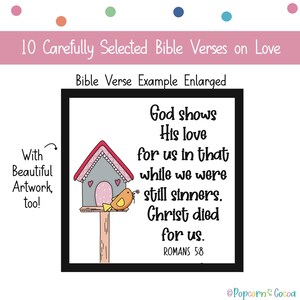 Christian Valentine’s Day Bulletin Board Kit! Bible Verse Bulletin ...