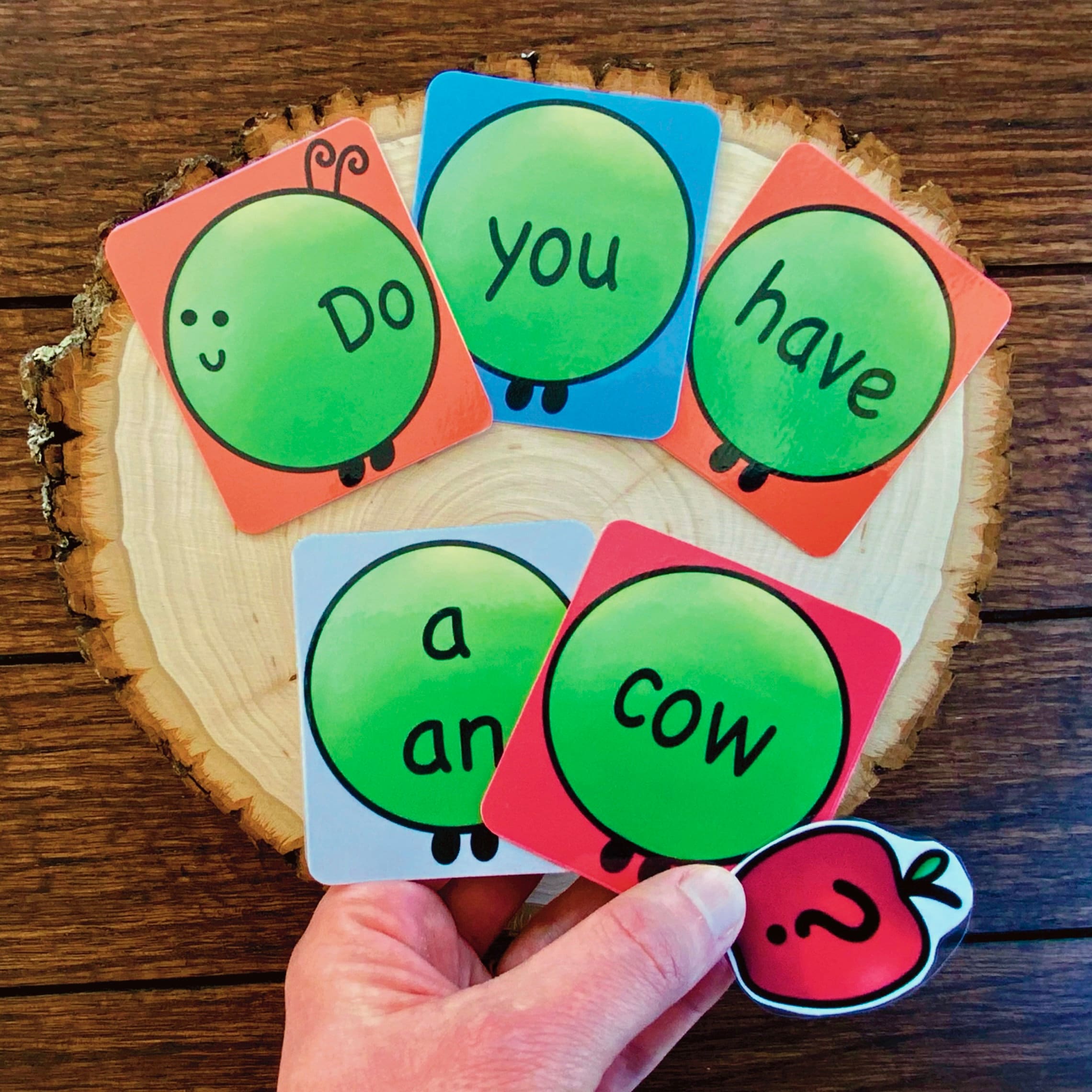 Sentence Building Cards, Colorful Sentence Construction Activity ...