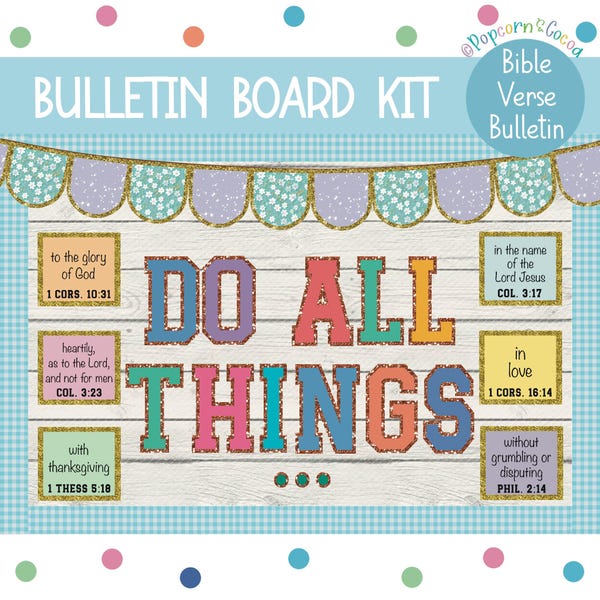 Church Summer Bulletin Board Ideas - Etsy
