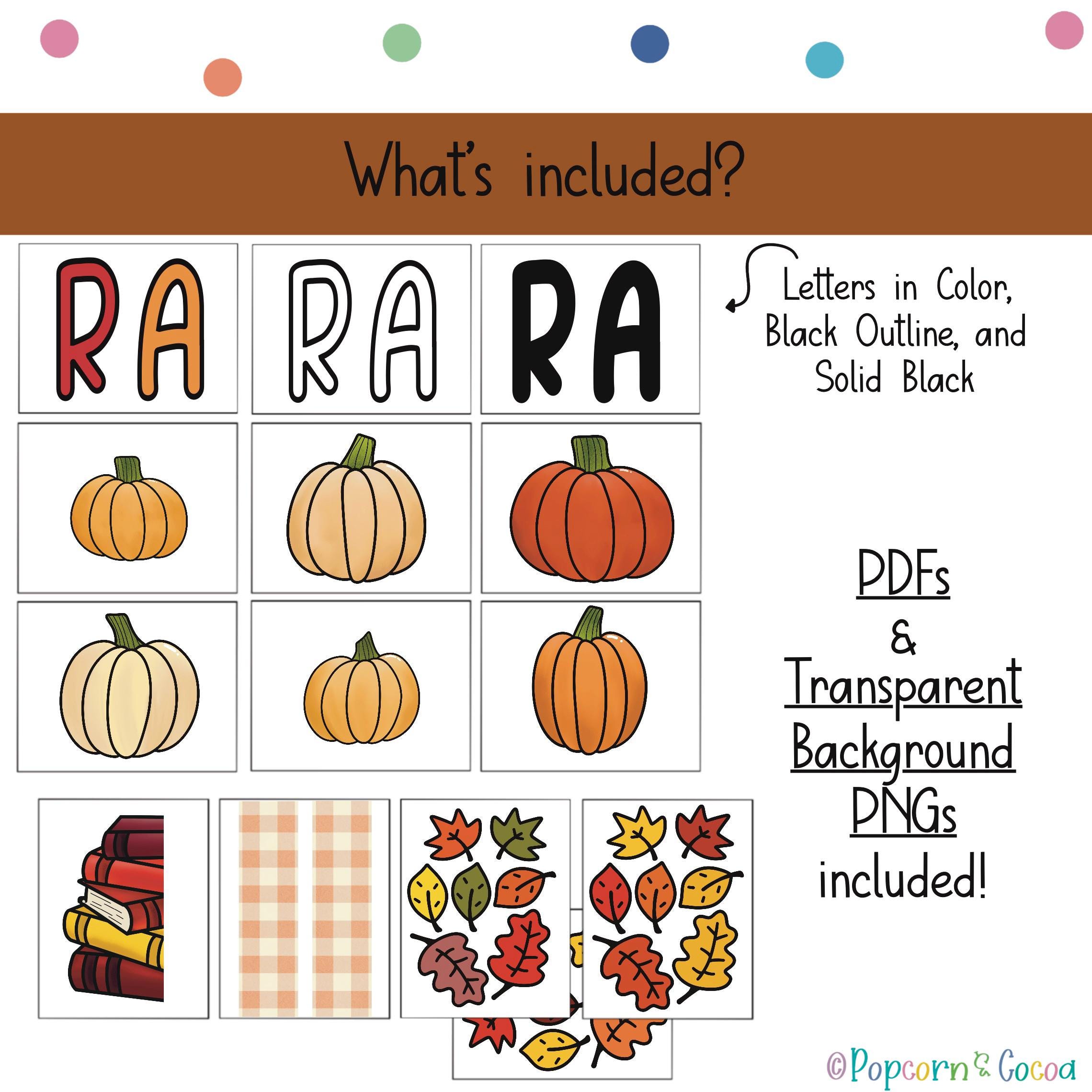 Fall Leaves Reading Bulletin Board Kit, November Library Decor, Autumn ...