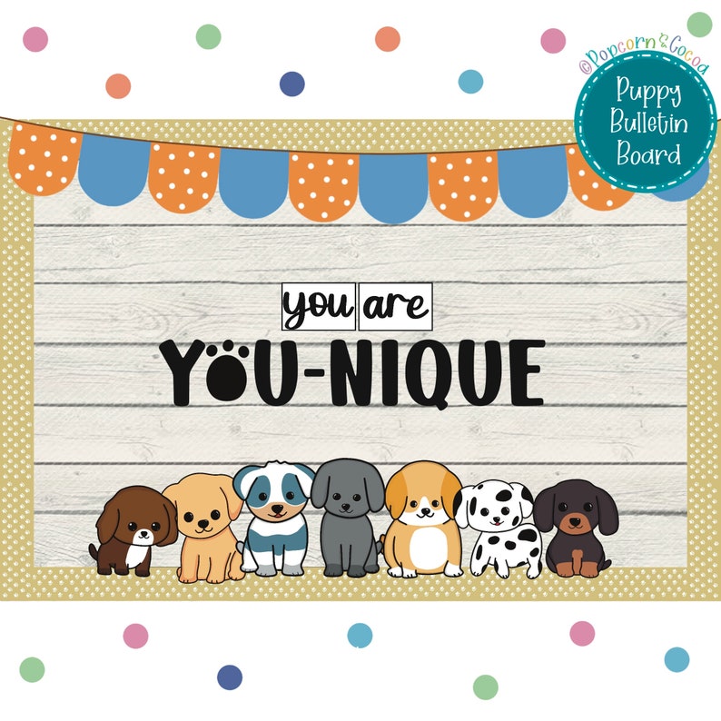 Dog Bulletin Board, Teacher Bulletin Board Kit, Veterinarian Office ...