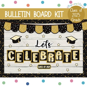 Graduation Bulletin Board Kit | Bulletin Board for Graduation | School ...