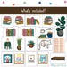 Bookshelf Bulletin Board Kit! Cozy Boho Reading Bulletin Board ...