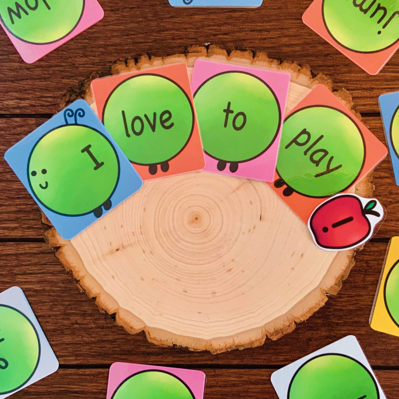 Sentence Building Cards, Colorful Sentence Construction Activity ...