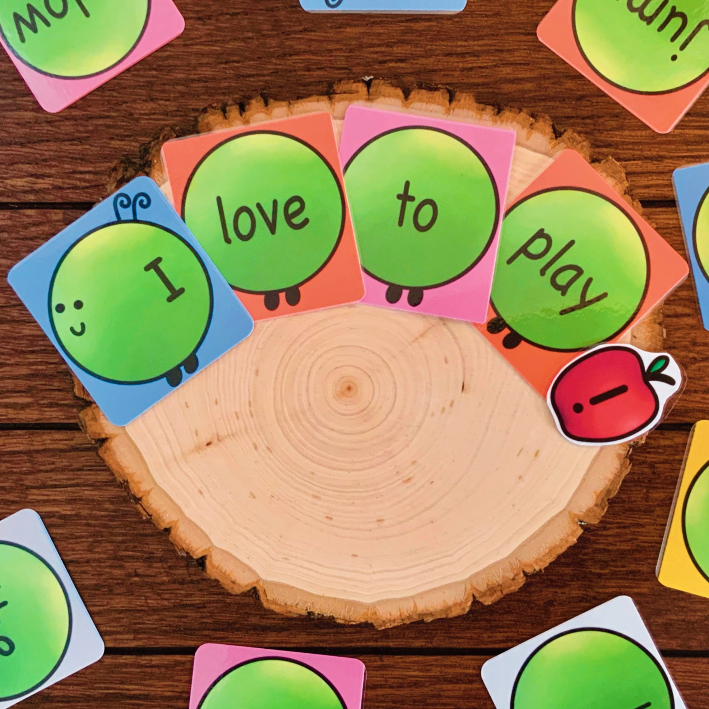 Sentence Building Cards, Colorful Sentence Construction Activity ...