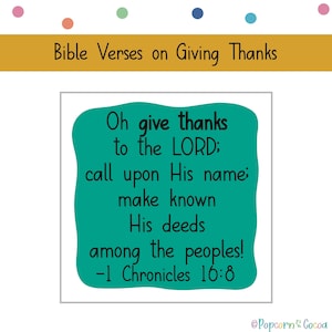 Christian Thanksgiving Bulletin Board Kit, Give Thanks Room Decor ...