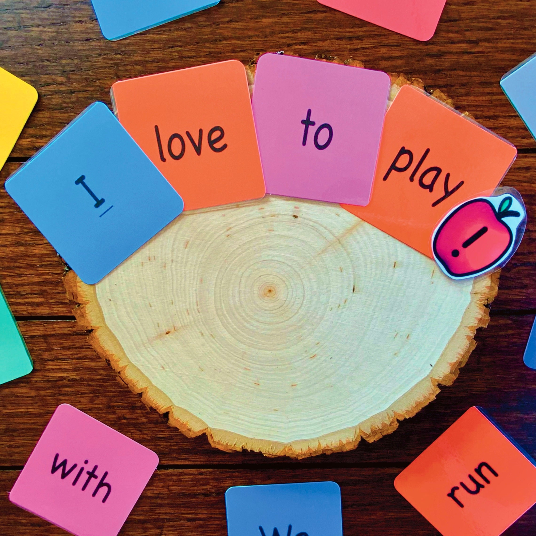 Fun Sentence Building Cards, Colorful Sentence Construction Activity ...