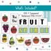 Christian Bulletin Board Kit, Fruit of the Spirit Room Decor, Cute ...