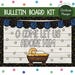 Christian Christmas Bulletin Board Kit, Manger Bulletin Board ...