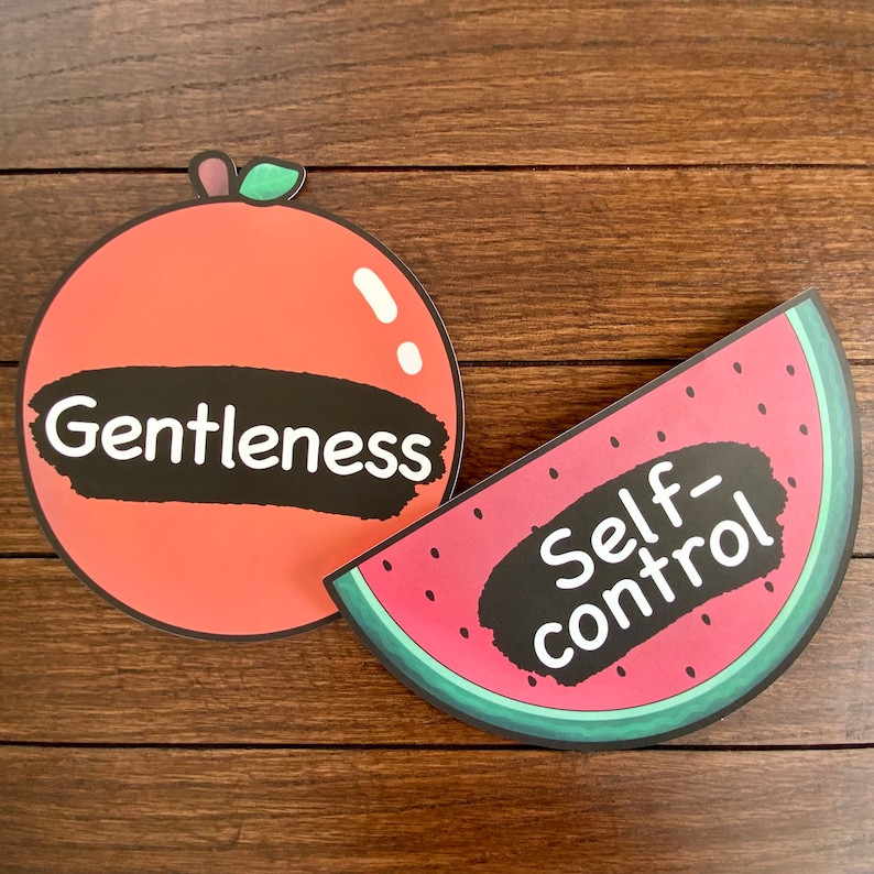 The Fruit of the Spirit Printable Resource, Bible Memory Verse Tool ...