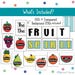 Christian Bulletin Board Kit, Fruit of the Spirit Room Decor, Cute ...