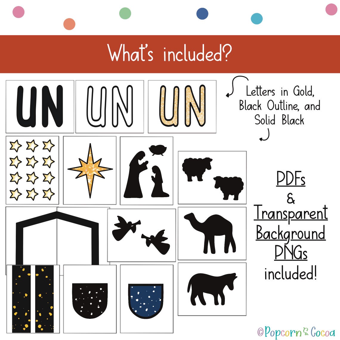 Nativity Bulletin Board Kit, Jesus’ Birth Bulletin, Christian Christmas ...