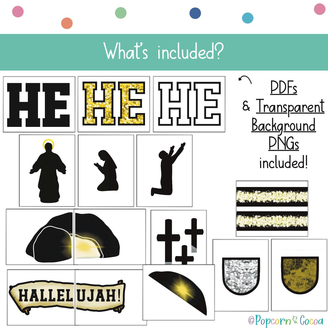 Easter Bulletin Board Kit Christian Easter Bulletin Board, Great ...